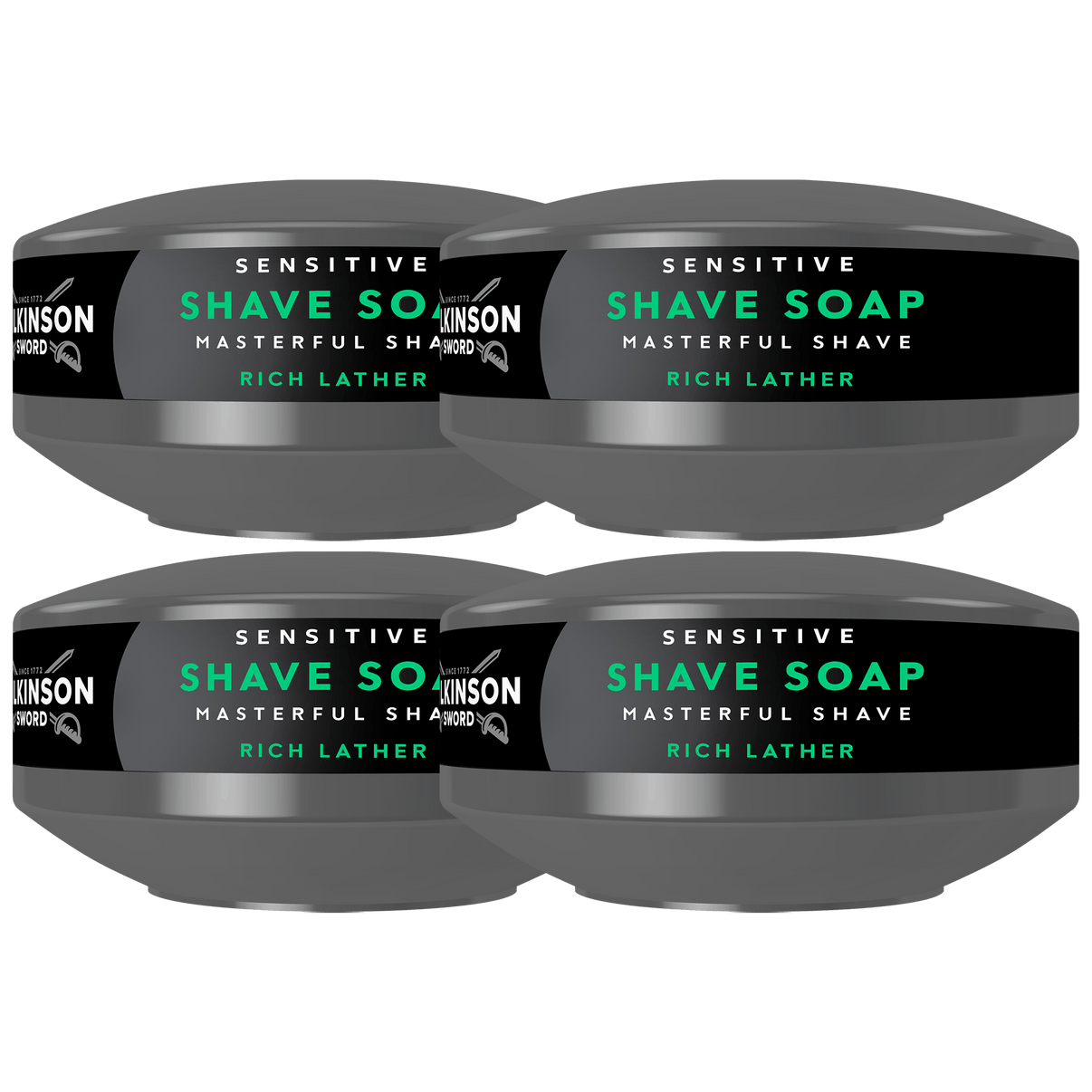 Wilkinson Sword Shave Soap Bowl Multipack – Smooth & Classic Shaving
