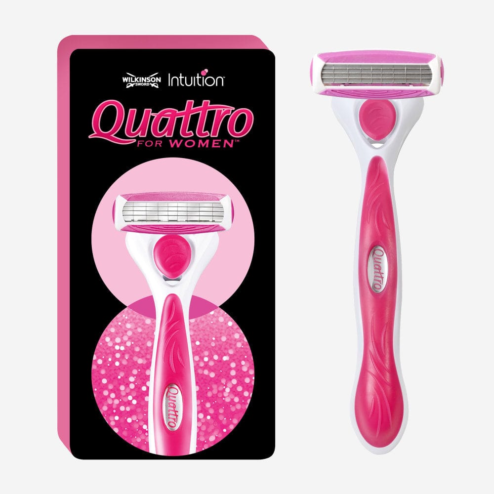 Quattro Women's Razor | Intuition | Wilkinson Sword