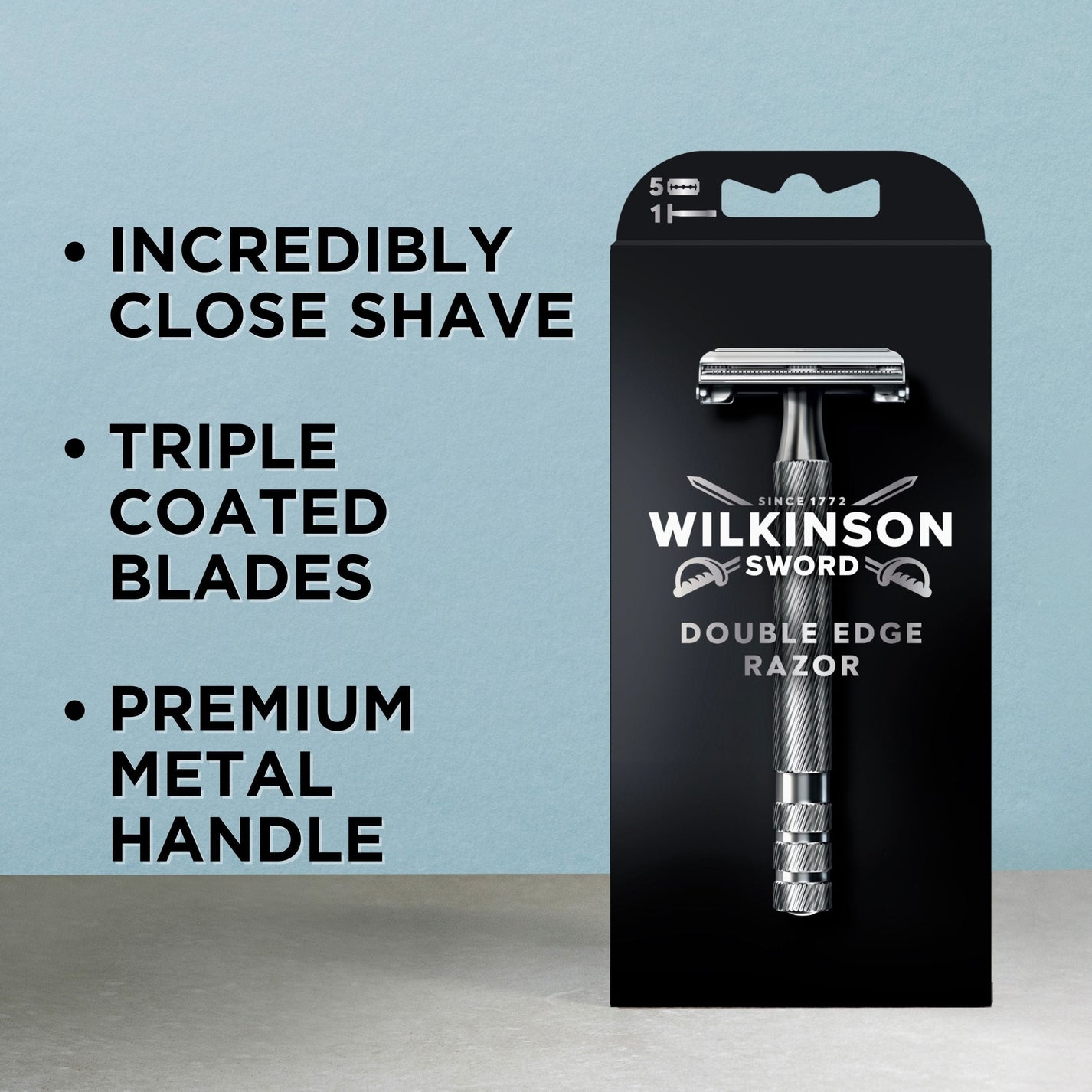 Wilkinson Sword Classic Double Edge Razor | Order Online UK