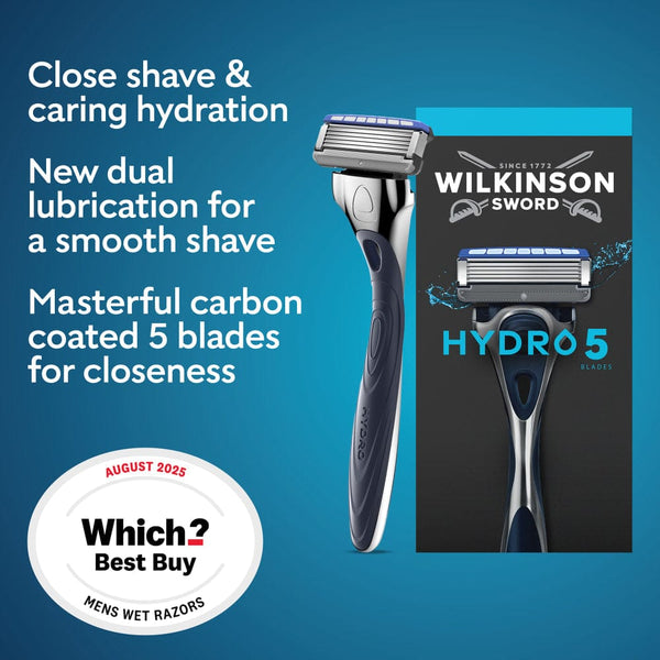 Wilkinson Sword Hydro 5 Razor & Blades | Free Delivery Over £20