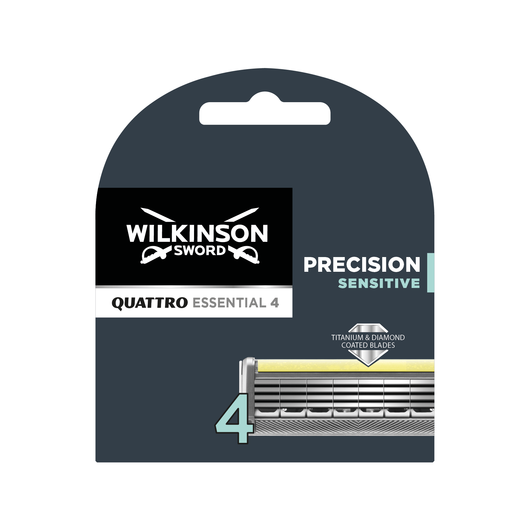 Quattro Essentials 4 Razor Blades – Wilkinson Sword
